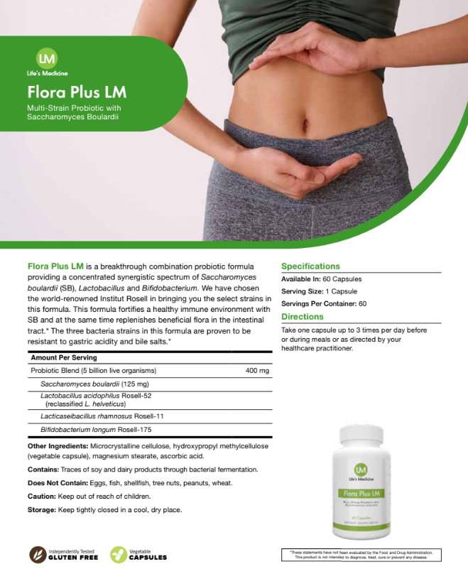 Flora Plus – Life's Medicine